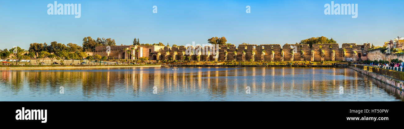 Sahrij Swani, an artificial lake in Meknes, Morocco Stock Photo - Alamy