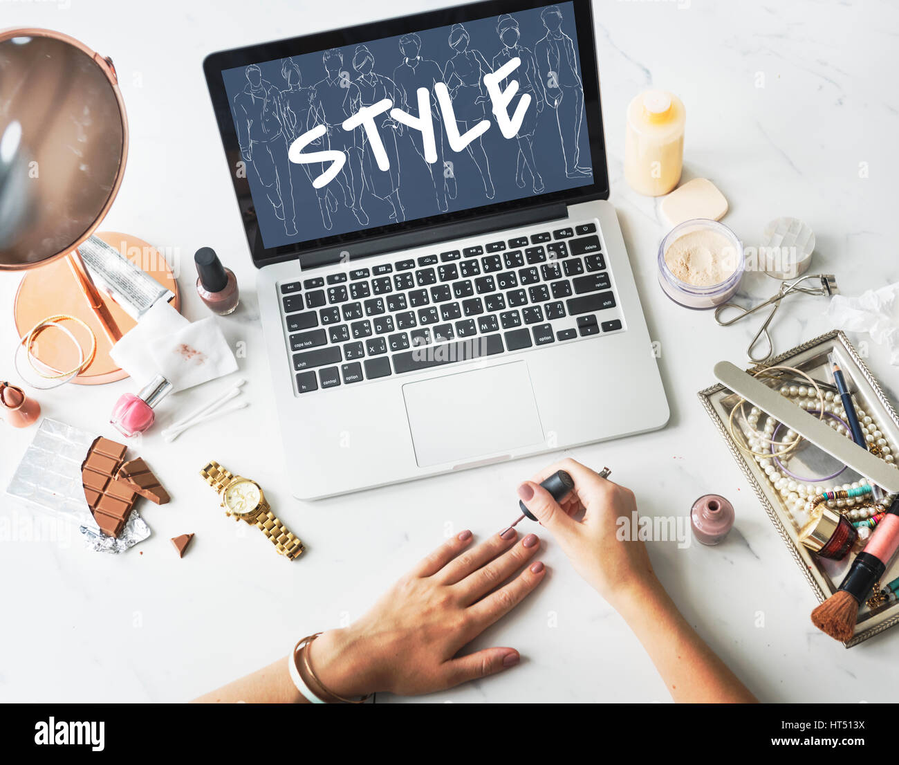 Style Fashion Design Trends Creativity Stock Photo - Alamy