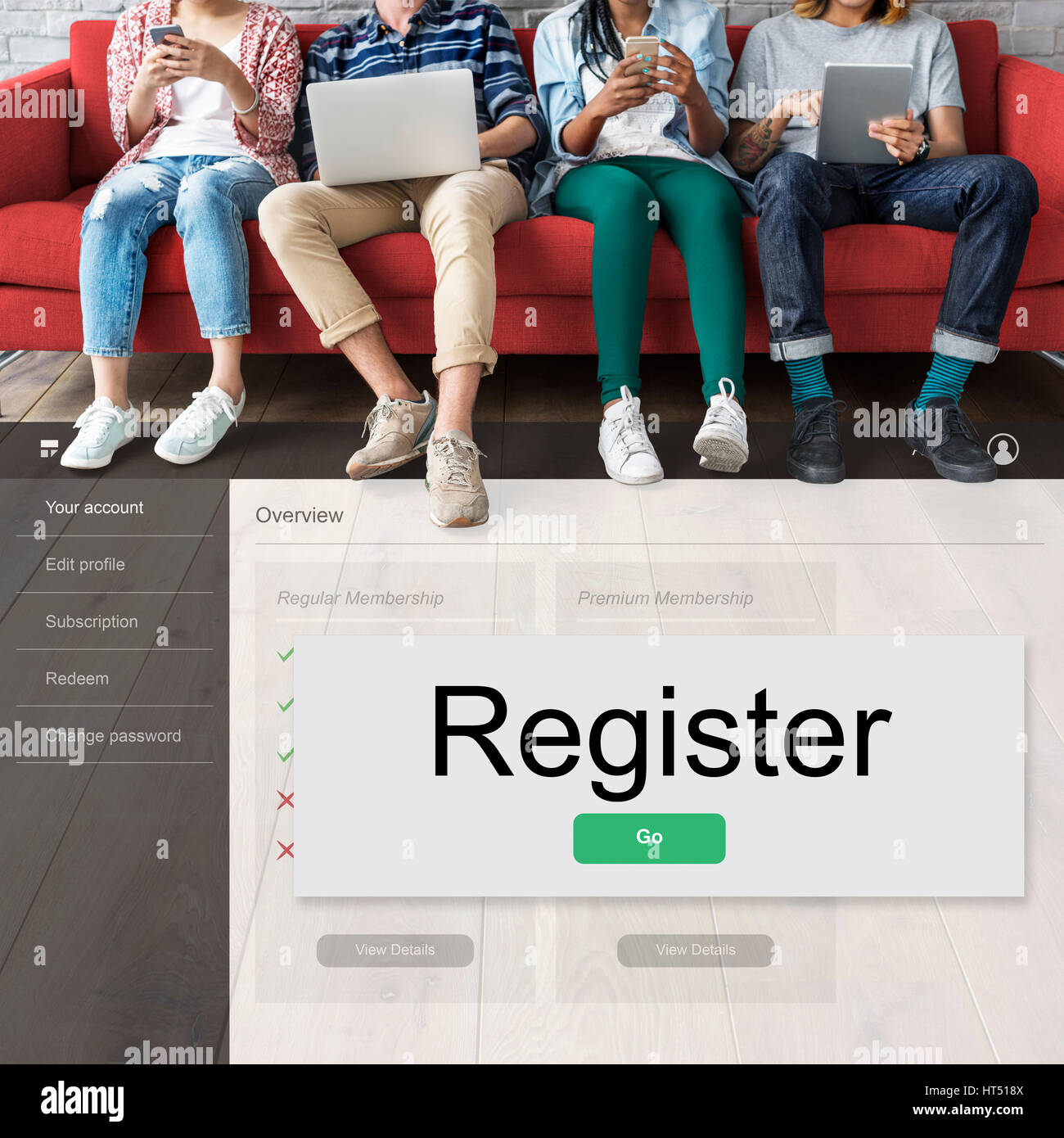 Newletter Join Us Sign Up Stock Photo - Alamy
