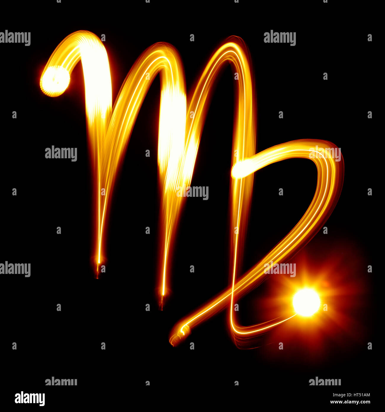 Virgo. Zodiac signs collection Stock Photo - Alamy