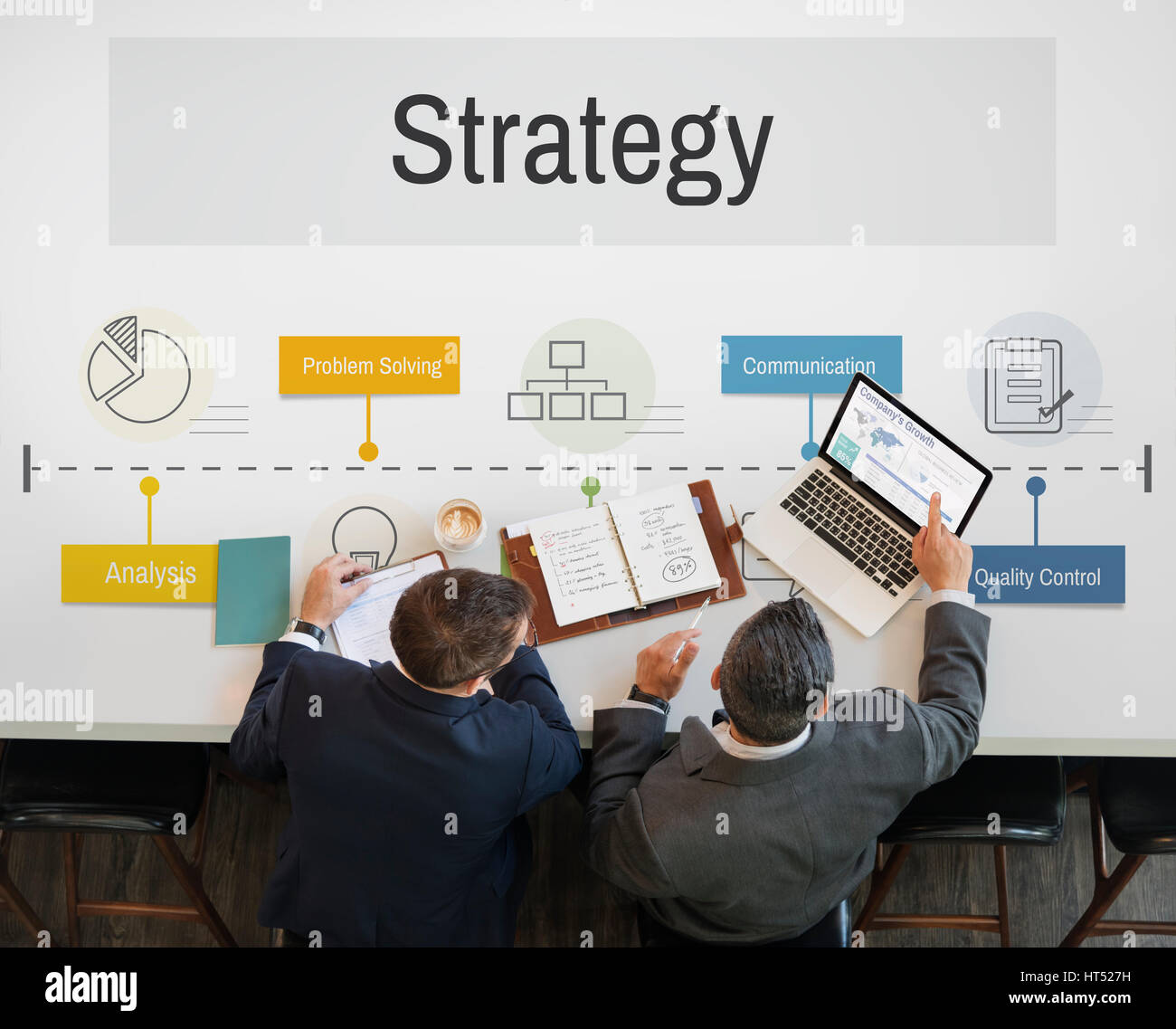 Marketing Plan Achievement Strategy Stock Photo - Alamy