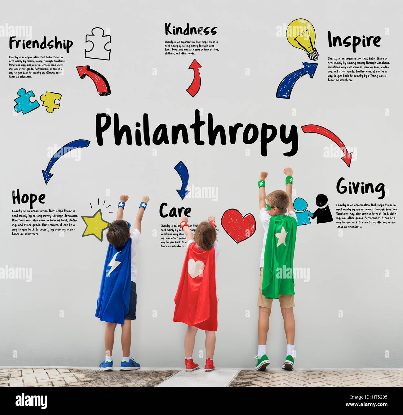 Charity Donations Help Support Giving Community Concept Stock Photo - Alamy