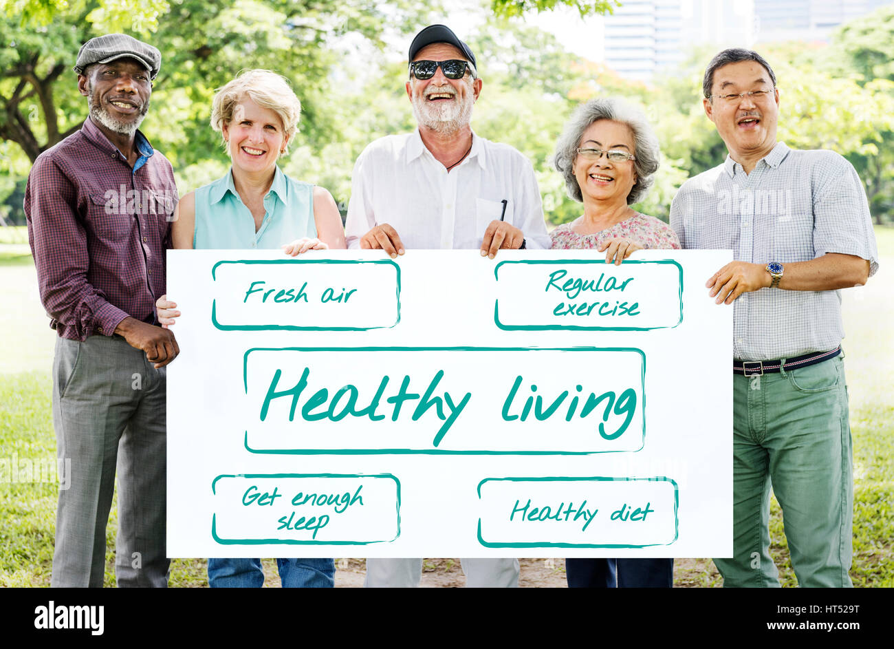 Healthy Living Lifestyle Wellbeing Concept Stock Photo - Alamy