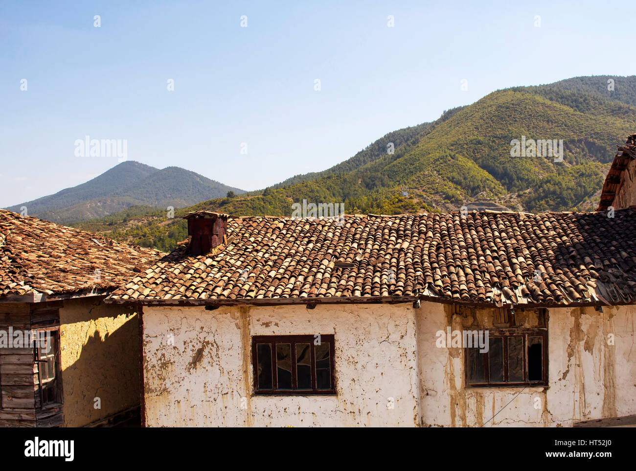 Traditional, old and historical Anatolian houses in Tarakli historic ...