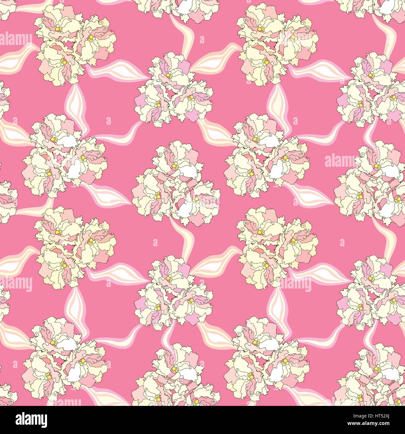 Floral seamless pattern. Flower background. Flourish garden texture ...