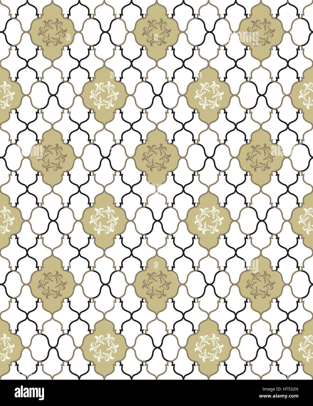 Seamless flower pattern. Abstract floral ornament. Brocade Texture ...