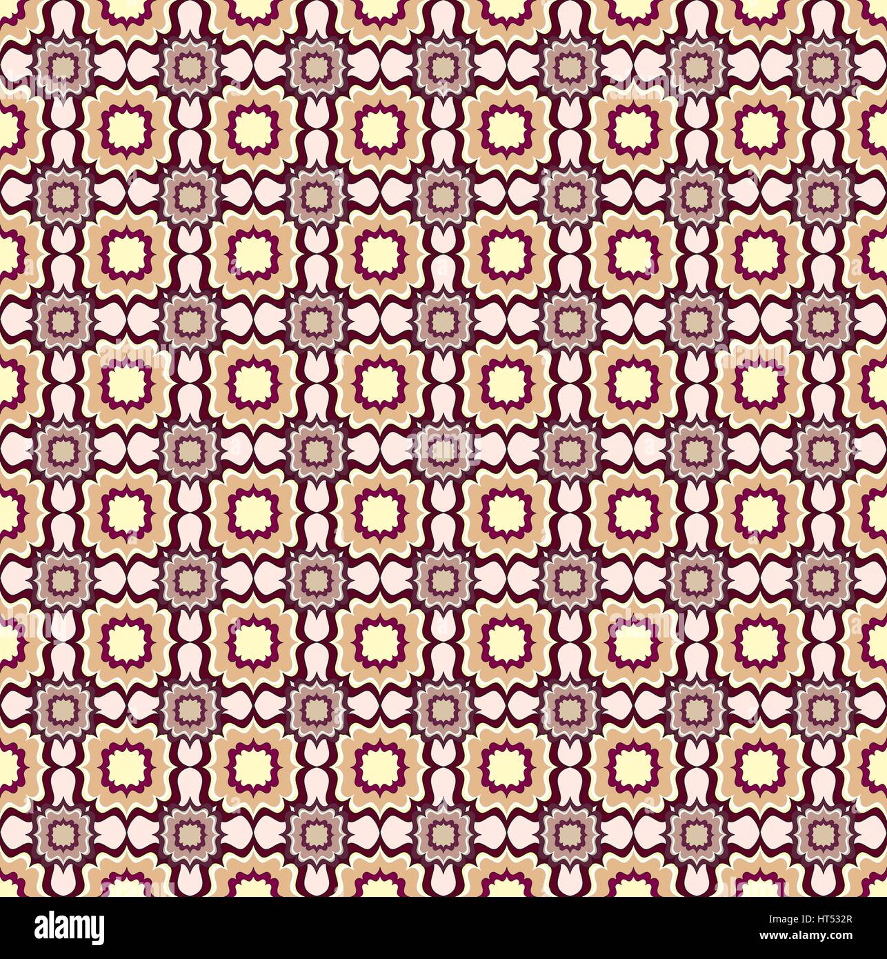 Seamless flower pattern. Abstract floral ornament. Brocade Texture ...