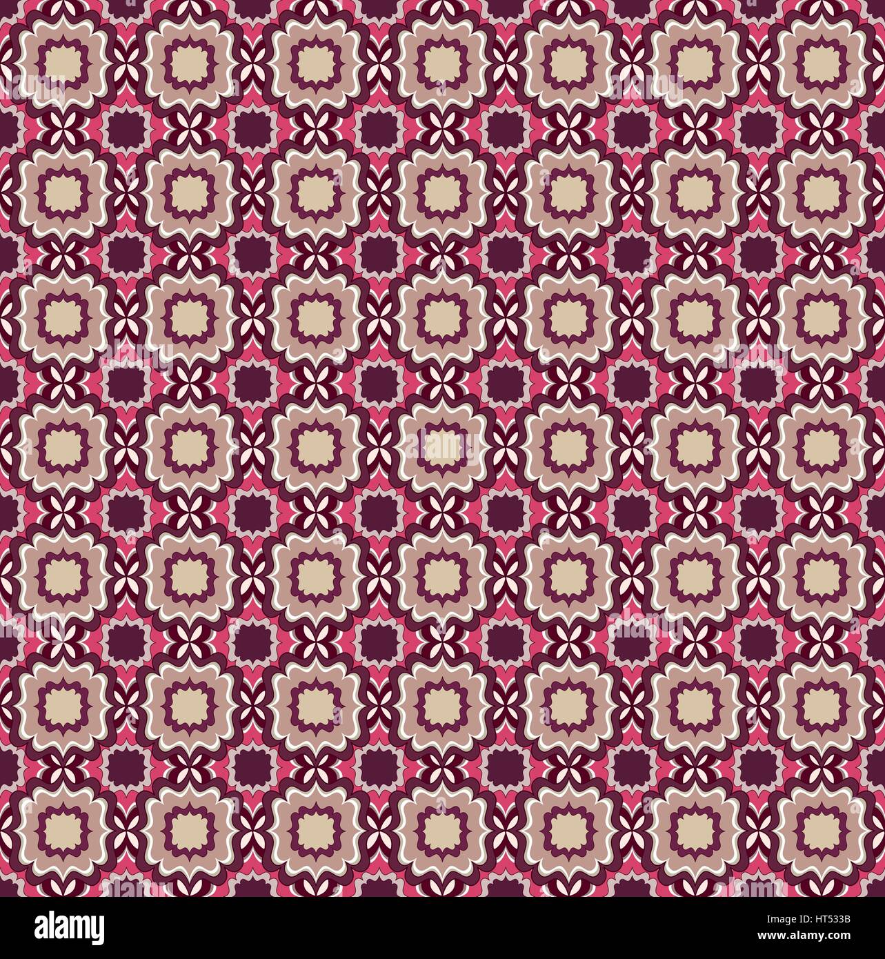 Seamless flower pattern. Abstract floral ornament. Brocade Texture ...