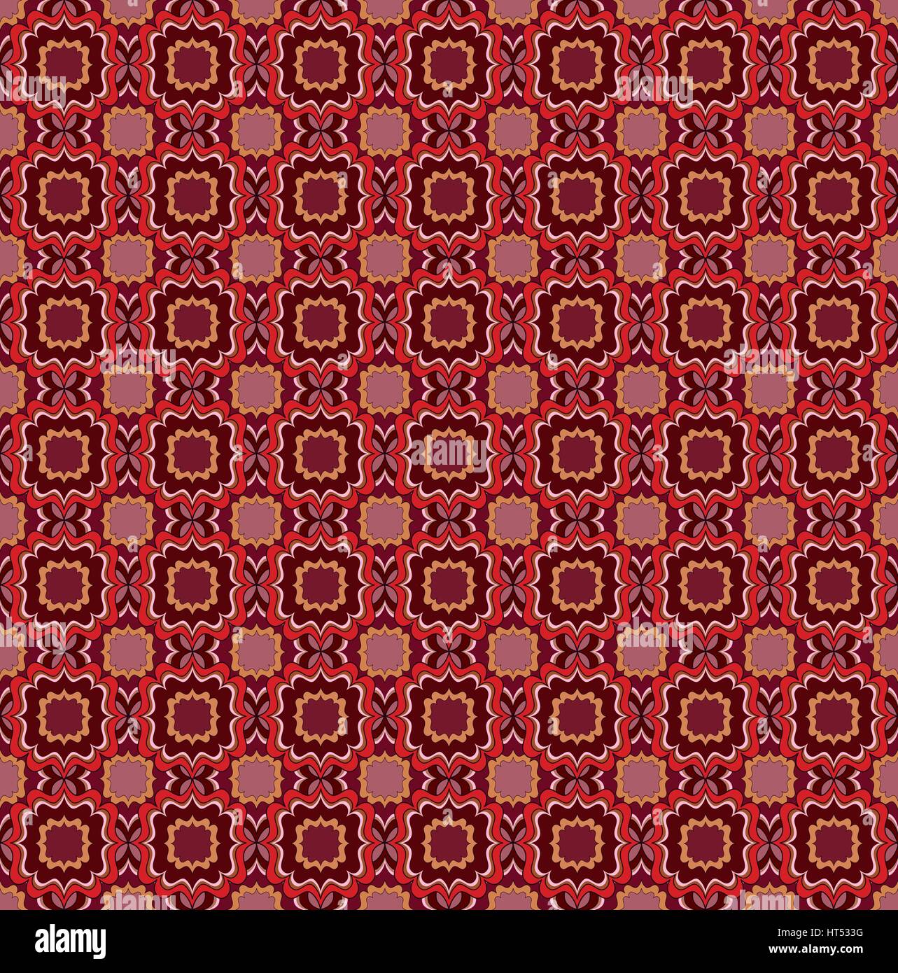 Seamless flower pattern. Abstract floral ornament. Brocade Texture ...