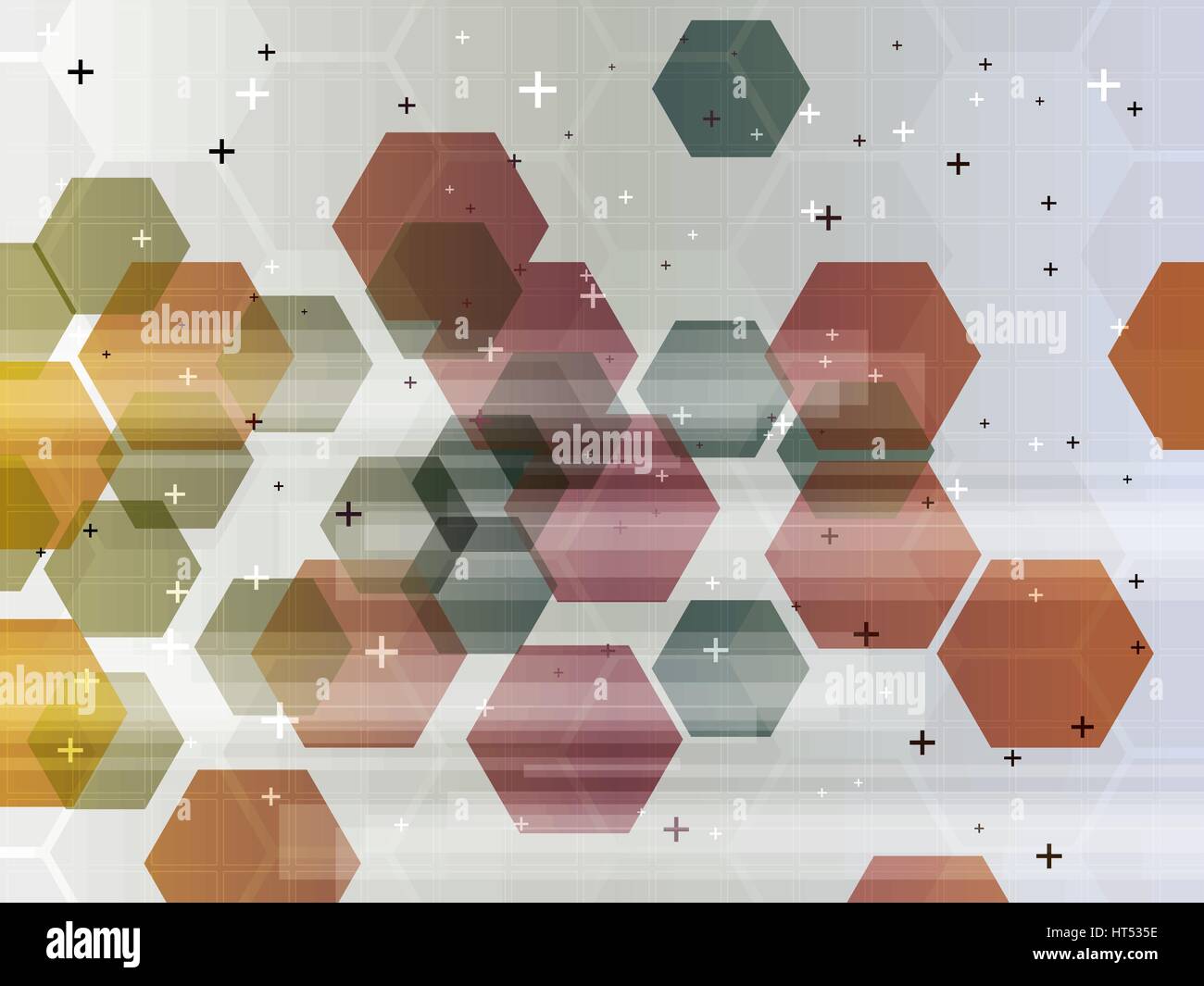 Abstract vector background with futuristic technology shapes in ...