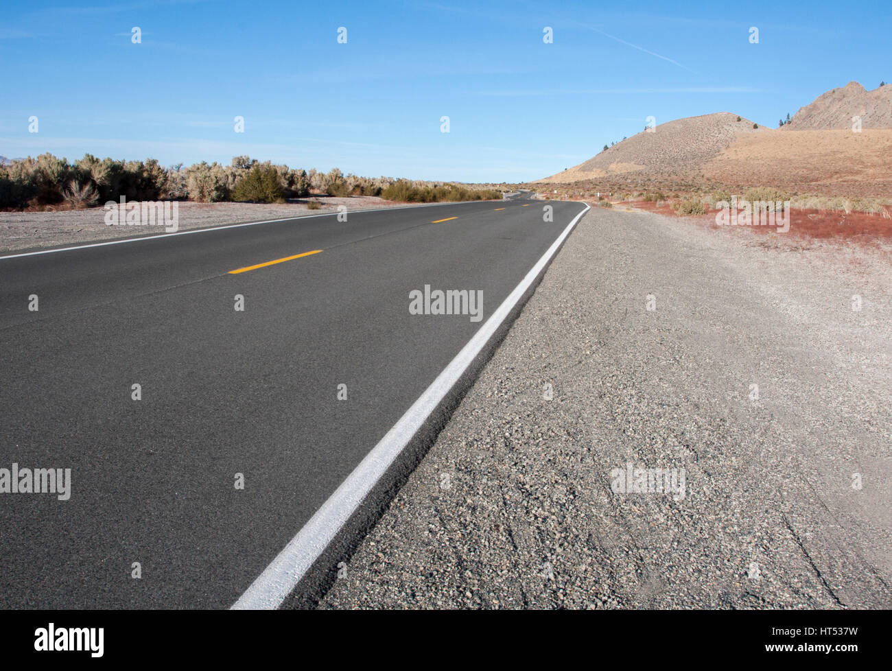Taking a drive on Highway 120, going east past the Mono Craters and ...
