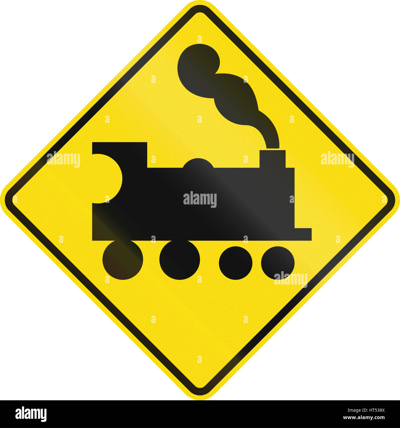 Uncontrolled level crossing hi-res stock photography and images - Alamy