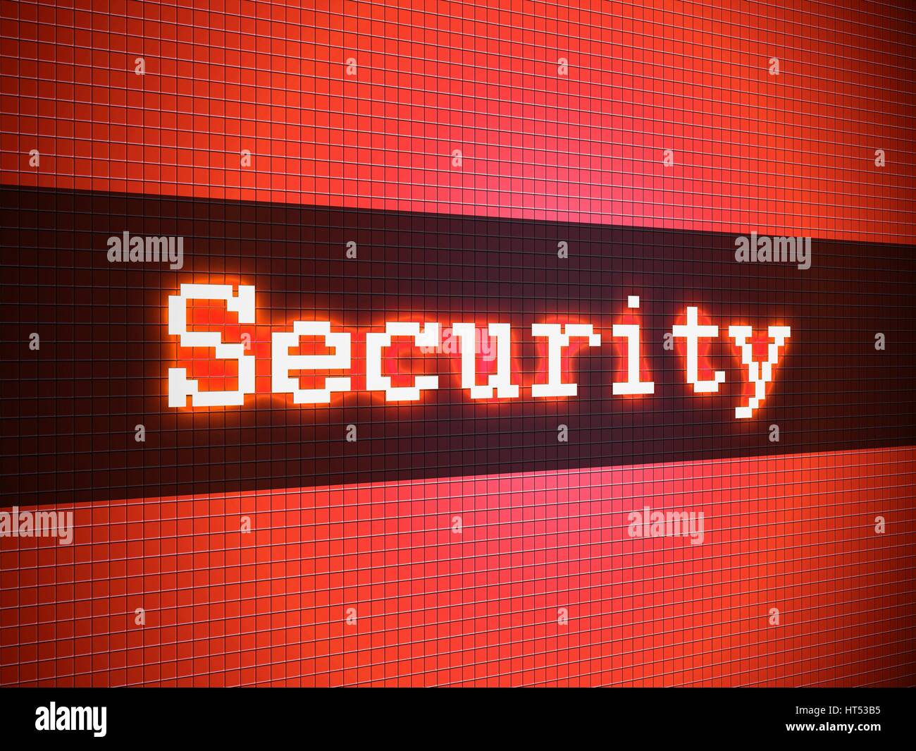 Security word hi-res stock photography and images - Alamy