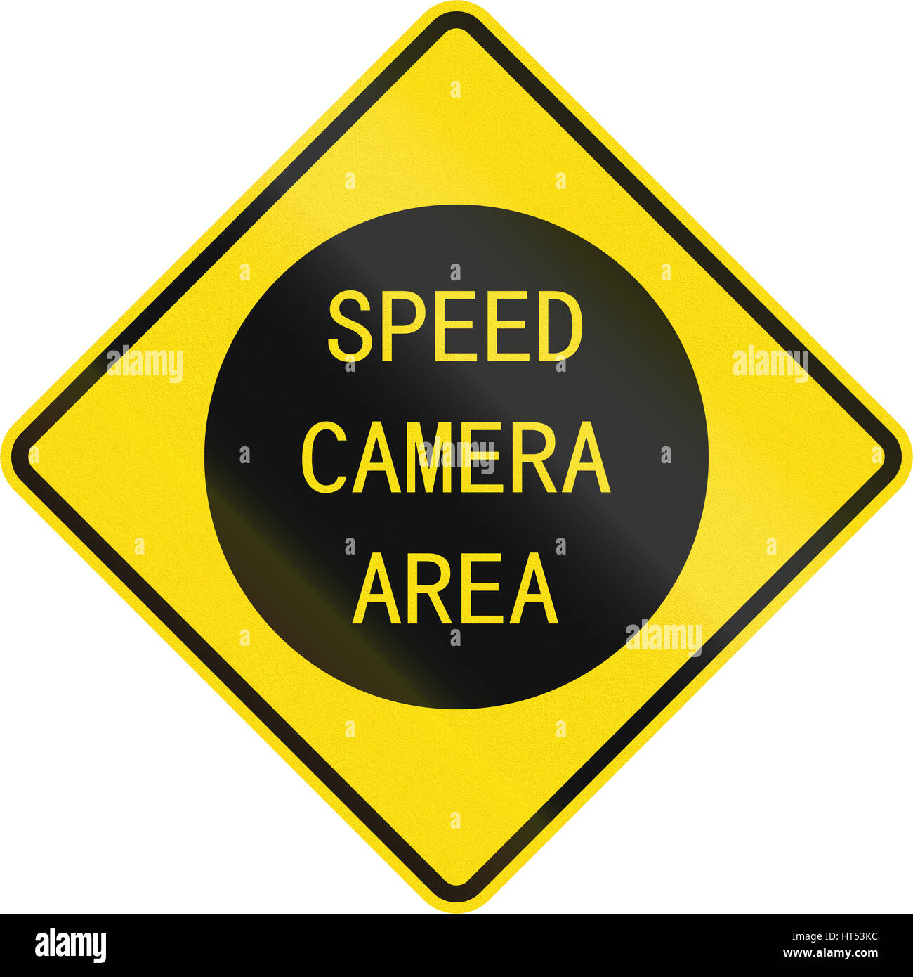 Speed Cameras warning sign in New Zealand Stock Photo - Alamy