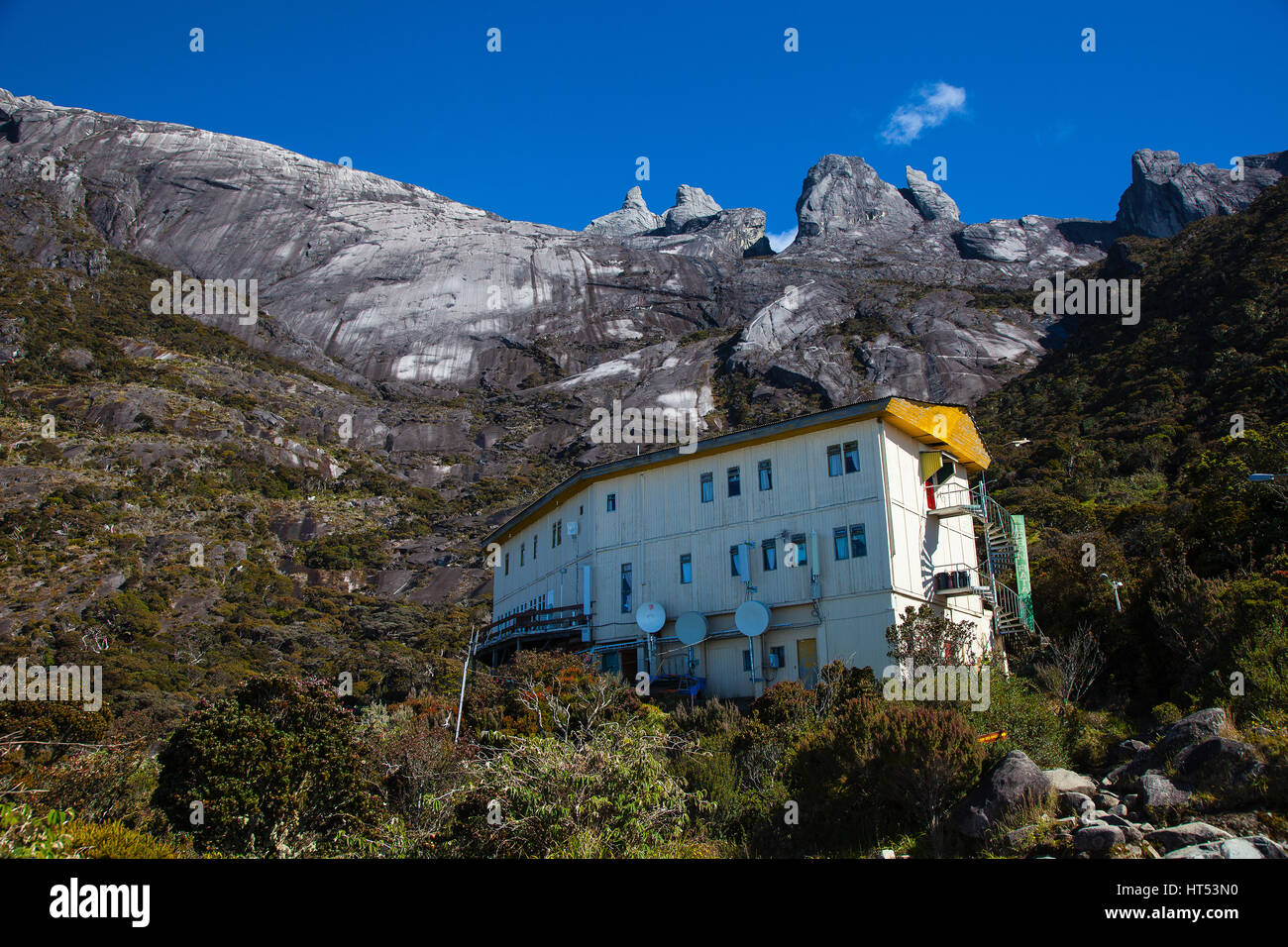 Laban Rata Resthouse, Mt. Kinabalu, Kinabalu National Park, Sabah ...
