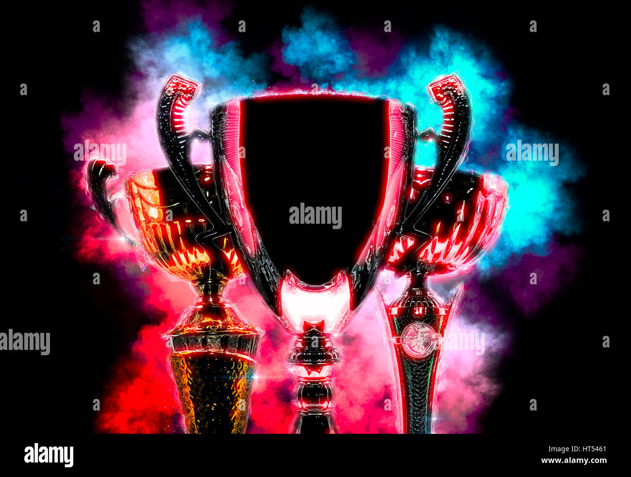 Colorful trophy hi-res stock photography and images - Alamy