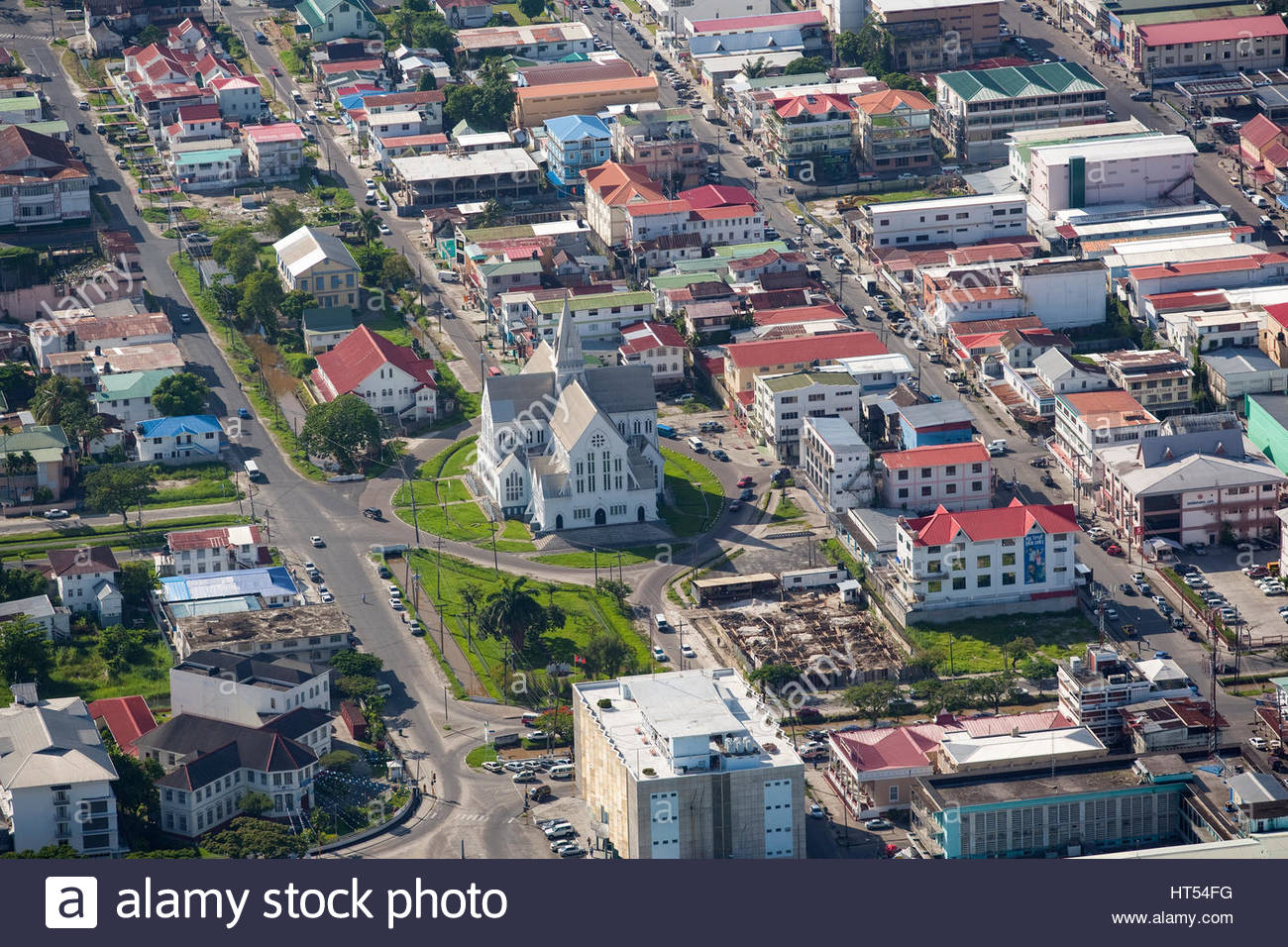 Cityscape Skyline of Georgetown Guyana Stock Photo: 135337652 - Alamy