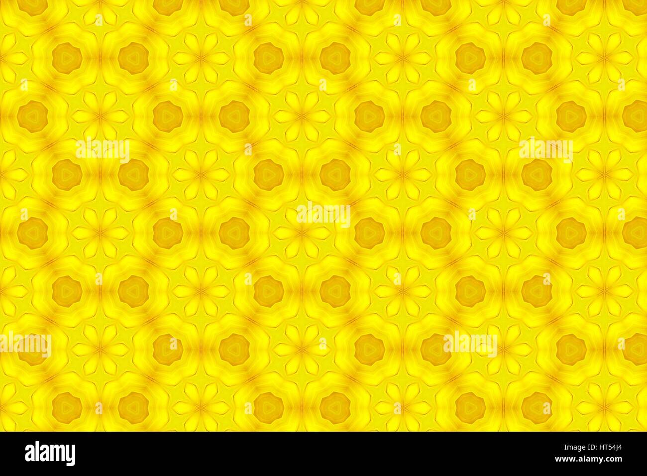 Abstract yellow sunflower pattern background Stock Photo - Alamy