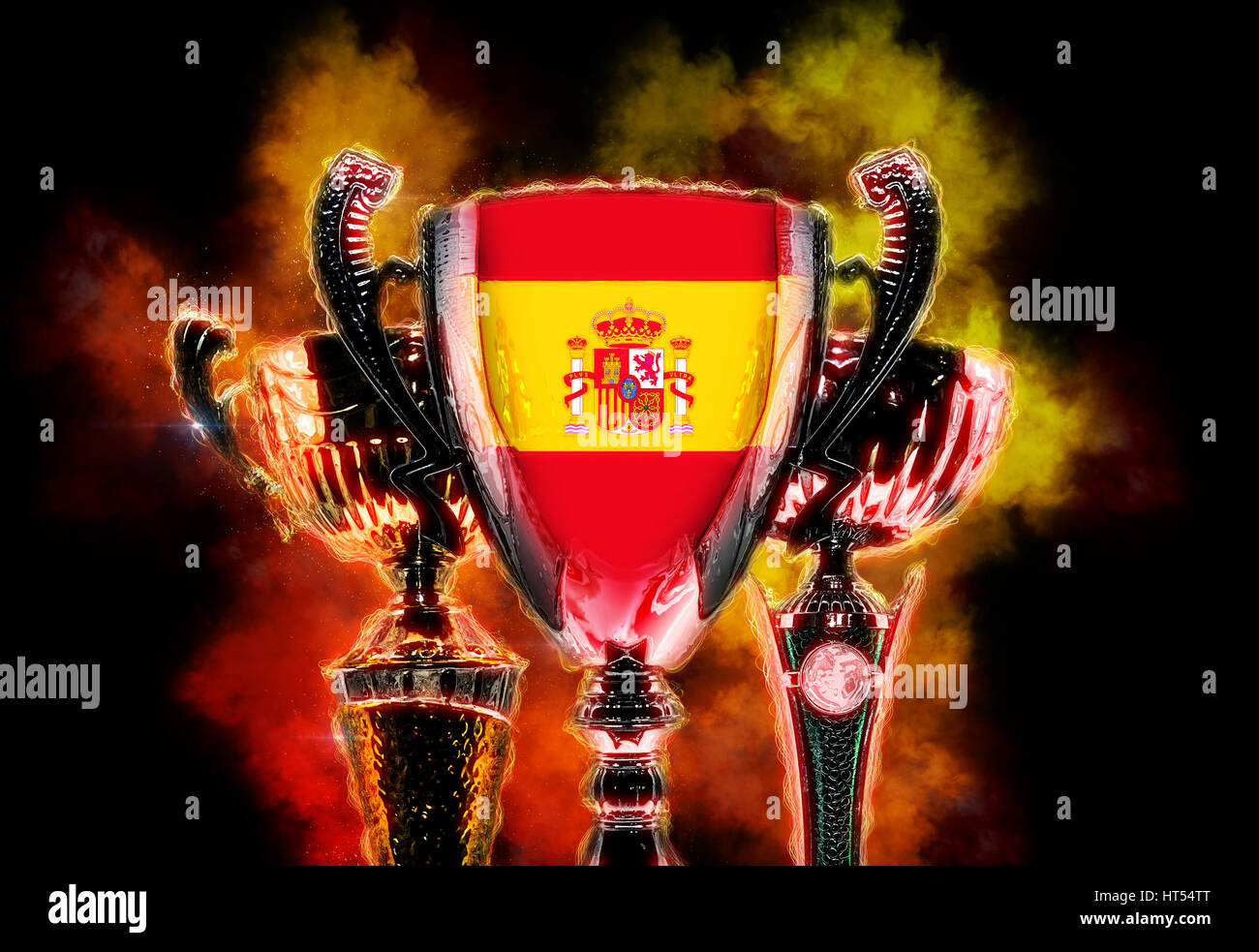 Digital spanish flag hi-res stock photography and images - Alamy