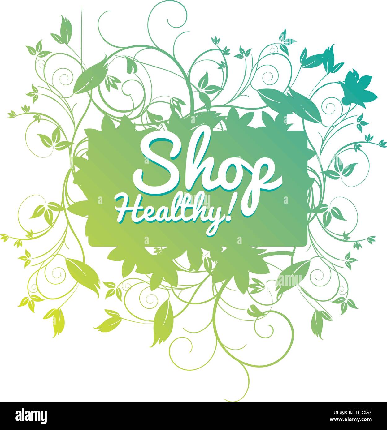 vector illustration of a a shop healthy theme Stock Vector Image & Art ...