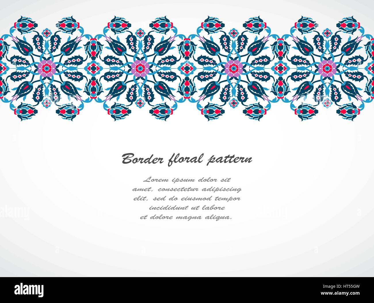 Arabesque Border Design