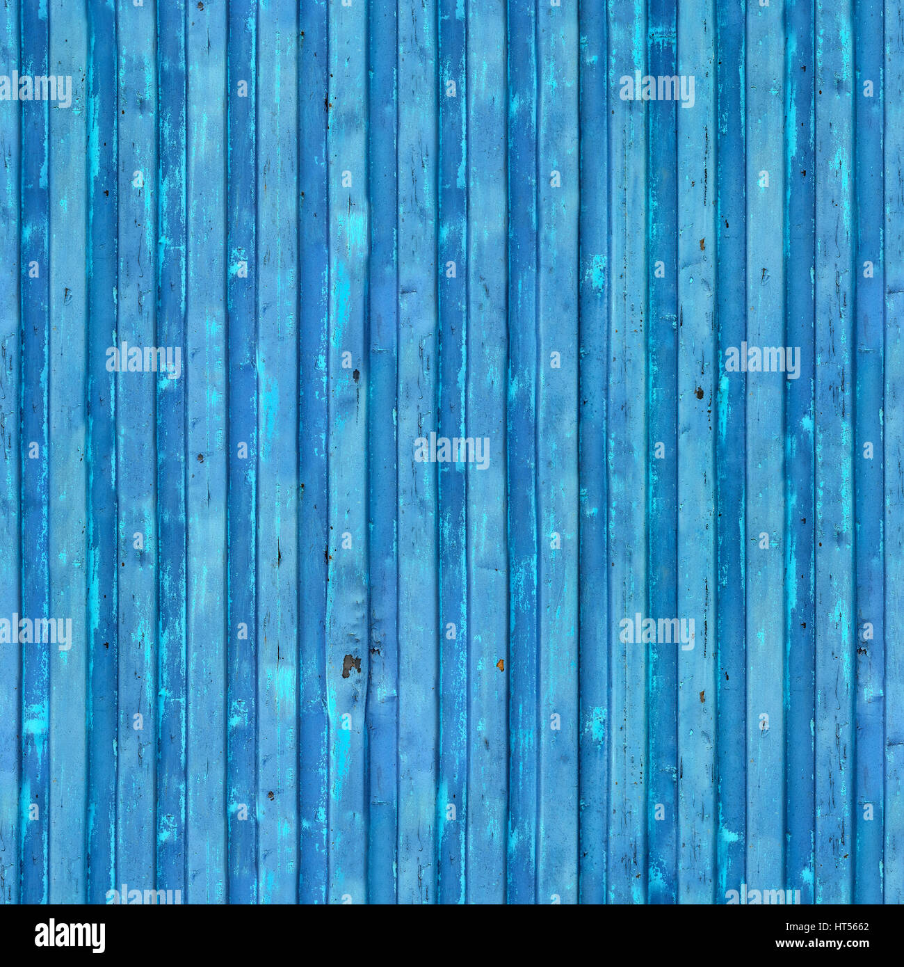 Flaking paint texture of the old container. Blue cargo ship container ...