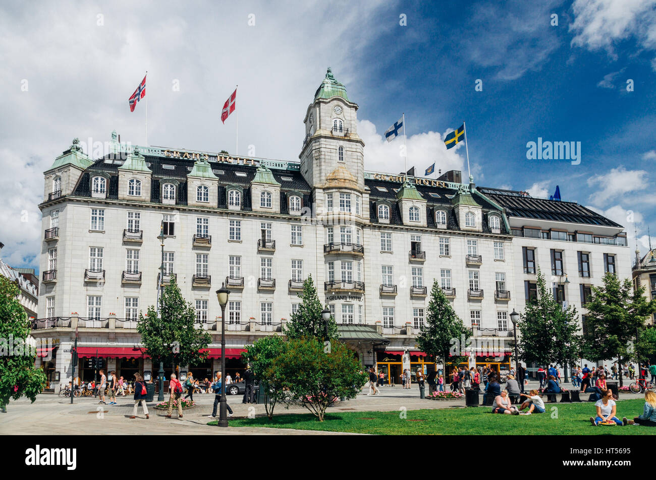 Oslo norway grand architecture hi-res stock photography and images - Alamy