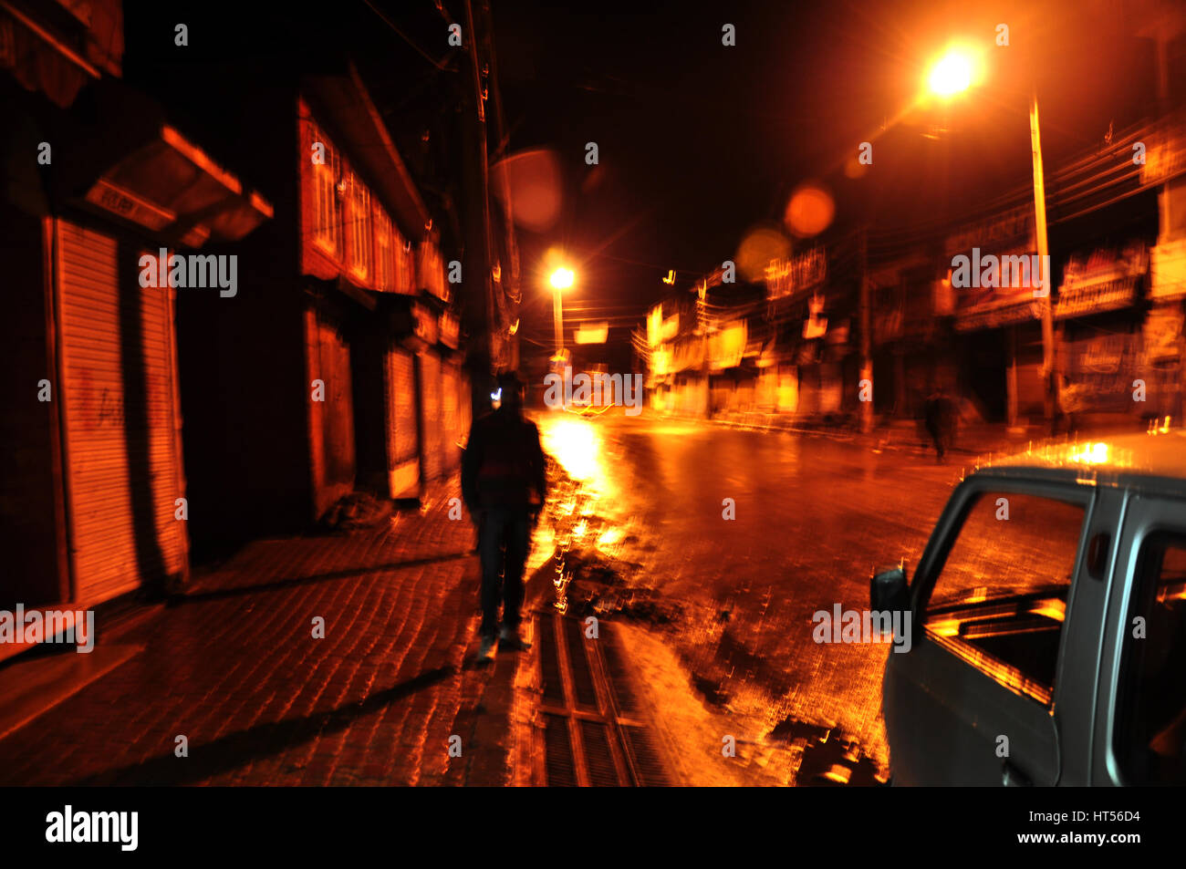 Baramullah City Night Photograph, Paradise on the Earth - Kashmir ...