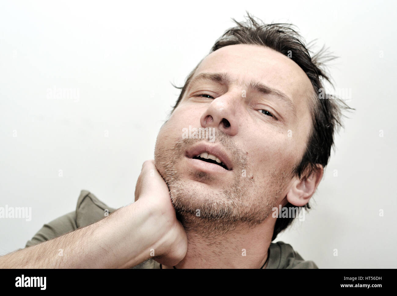 Grimace of annoyance hi-res stock photography and images - Alamy