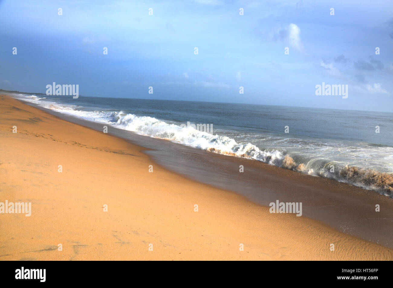 Beach, Waves, Sea, Kollam Beach, India. (Photo Copyright © by Saji ...