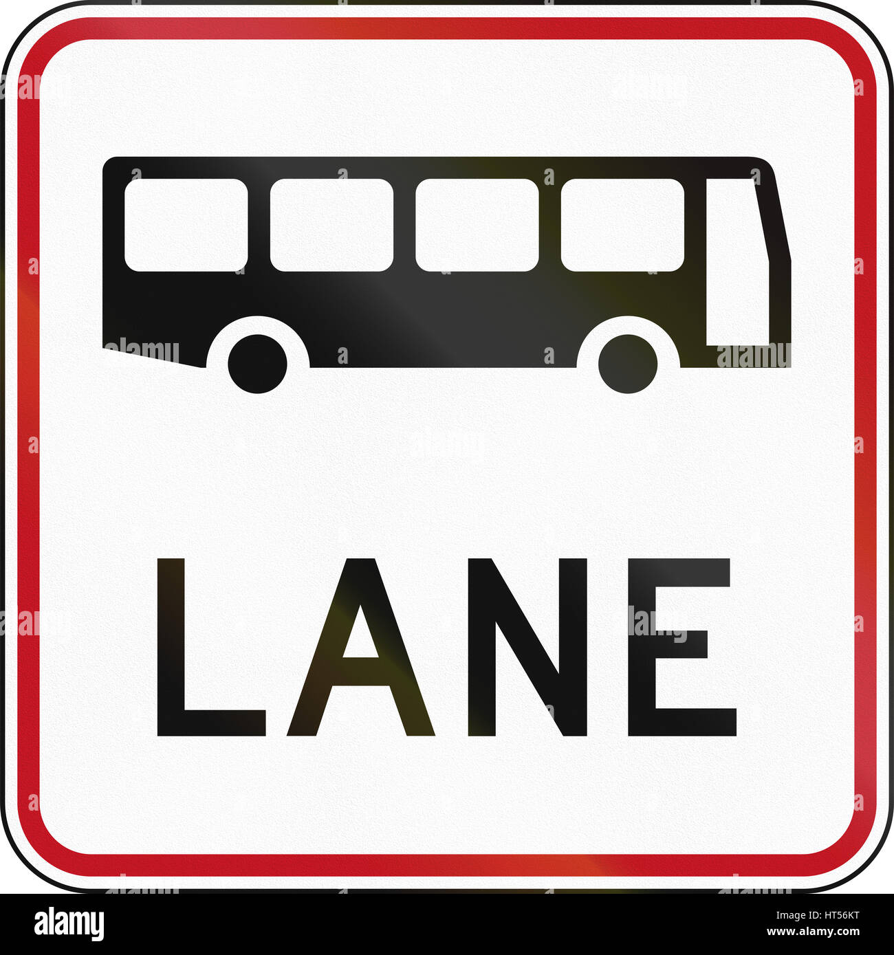 Color red bus lane hi-res stock photography and images - Alamy