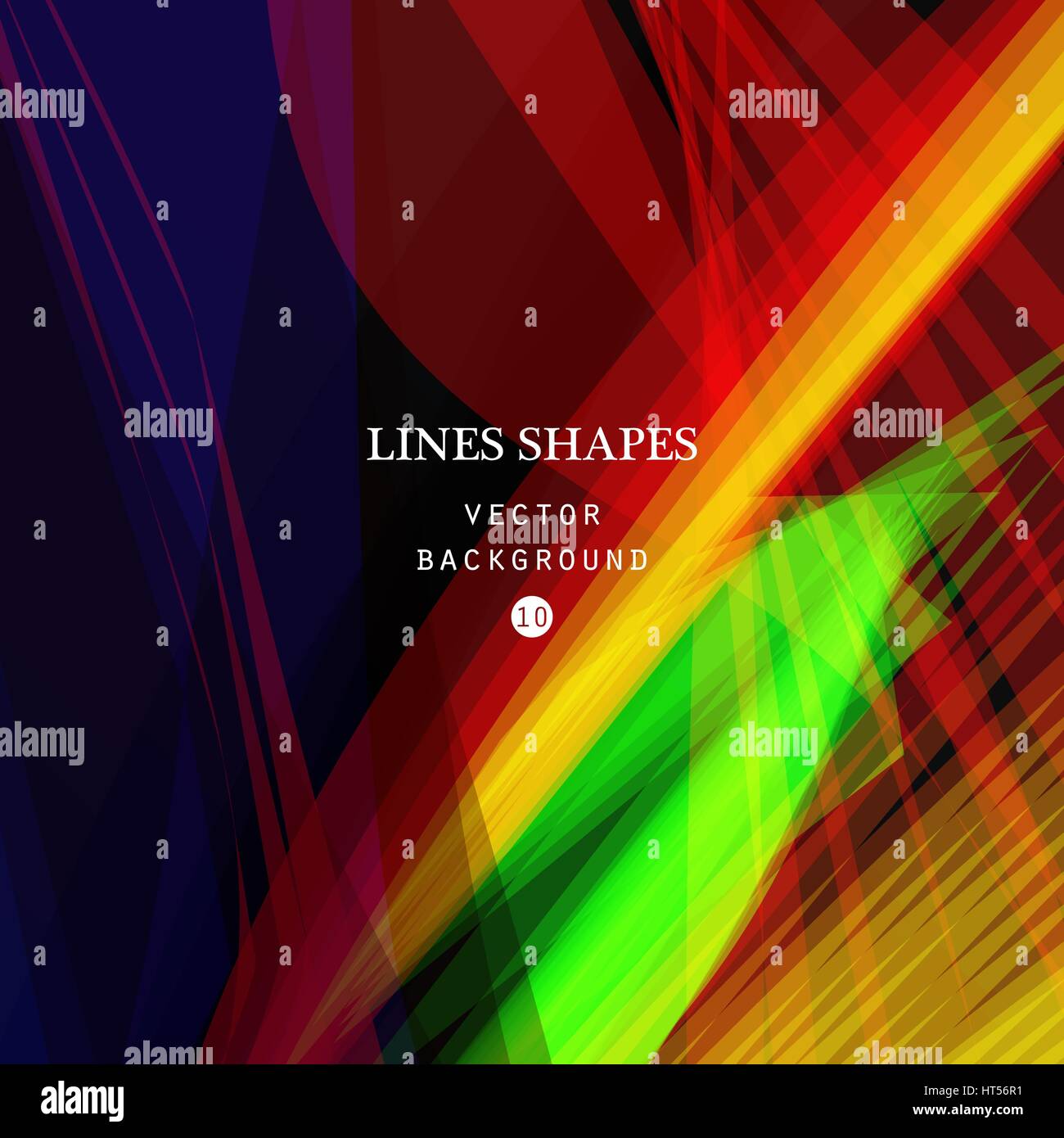Bright line green tropical Stock Vector Images - Alamy