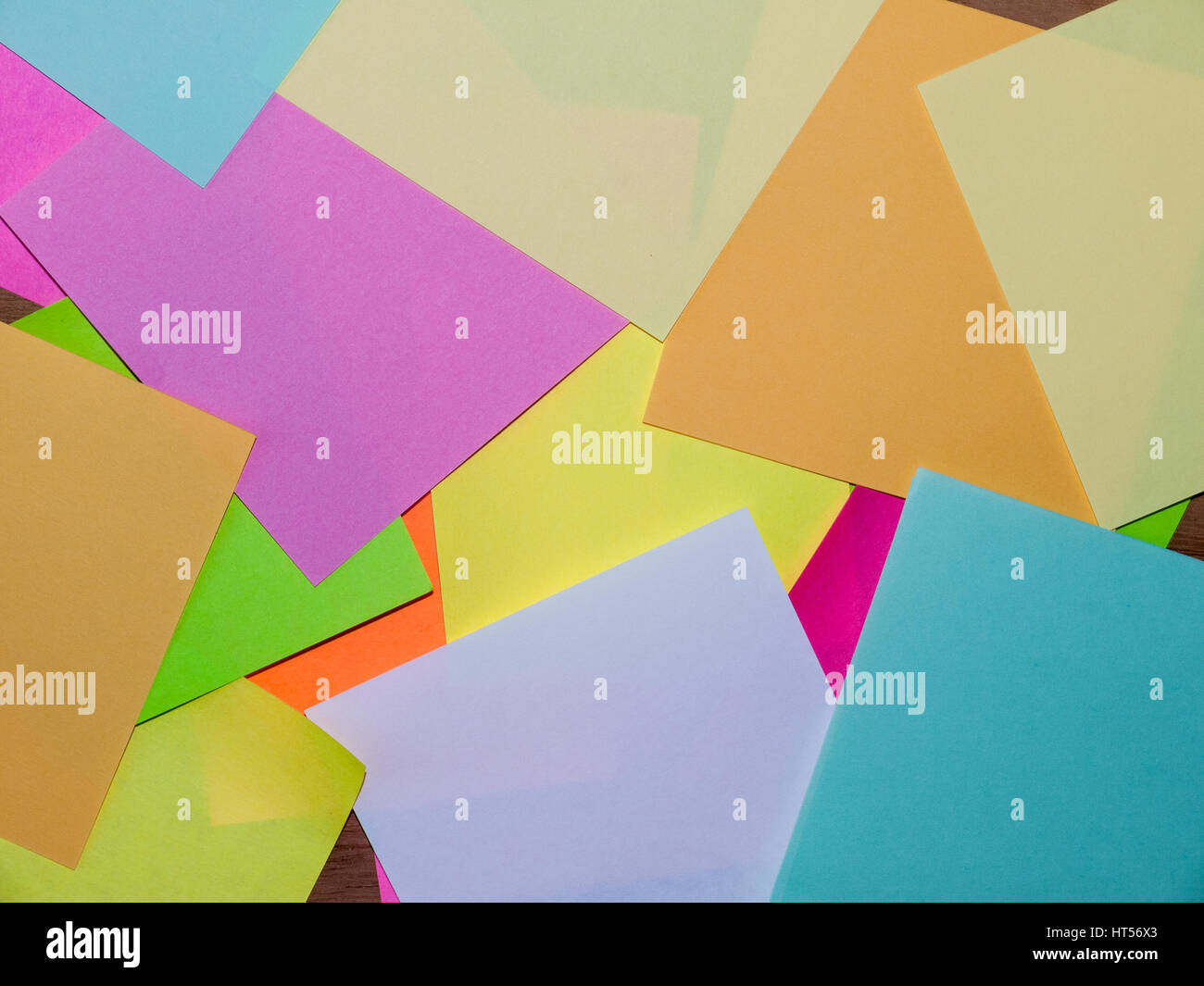 Vivid colours memo hi-res stock photography and images - Alamy