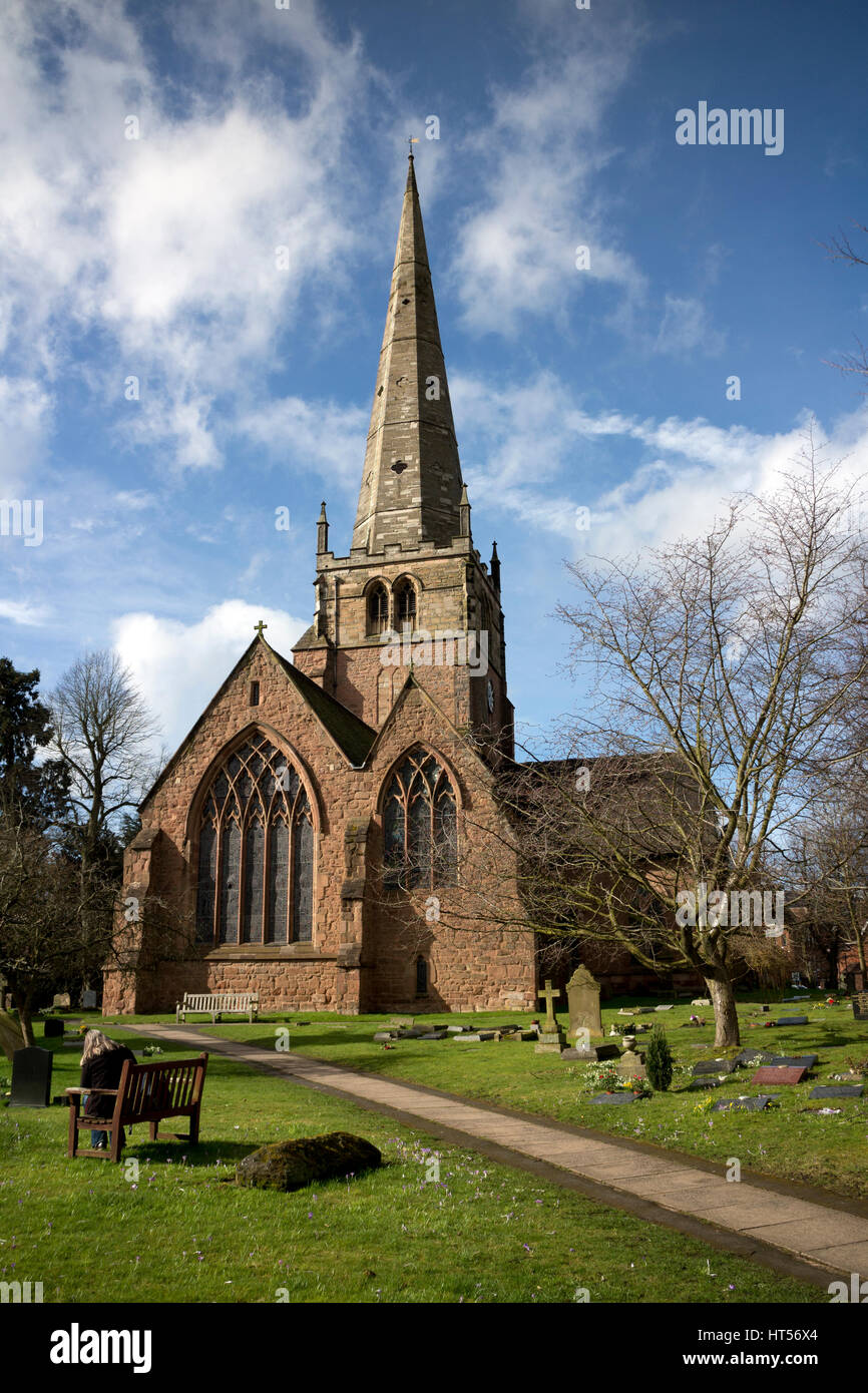St. Alphege`s Church, Solihull, West Midlands, England, UK Stock Photo ...
