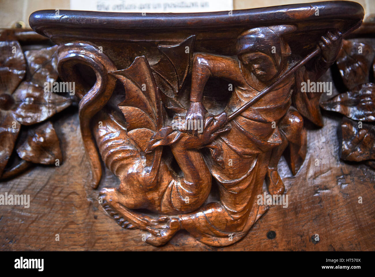 Medieval misericords hi-res stock photography and images - Alamy