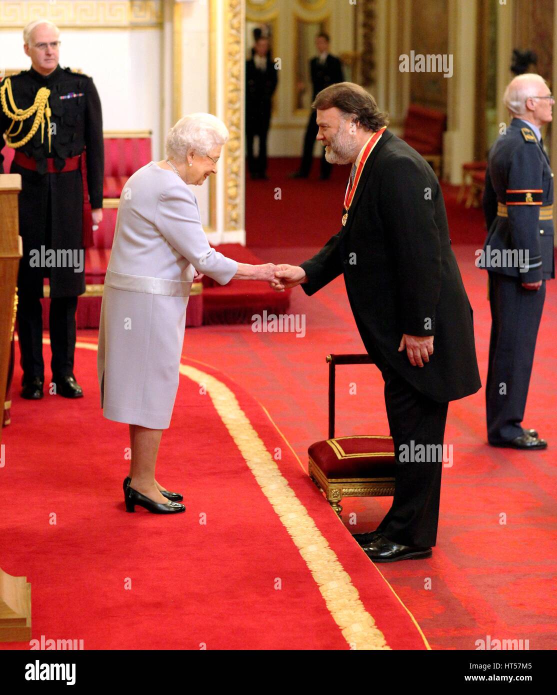 Sir Bryn Terfel Jones from London is made a Knight Bachelor of the ...