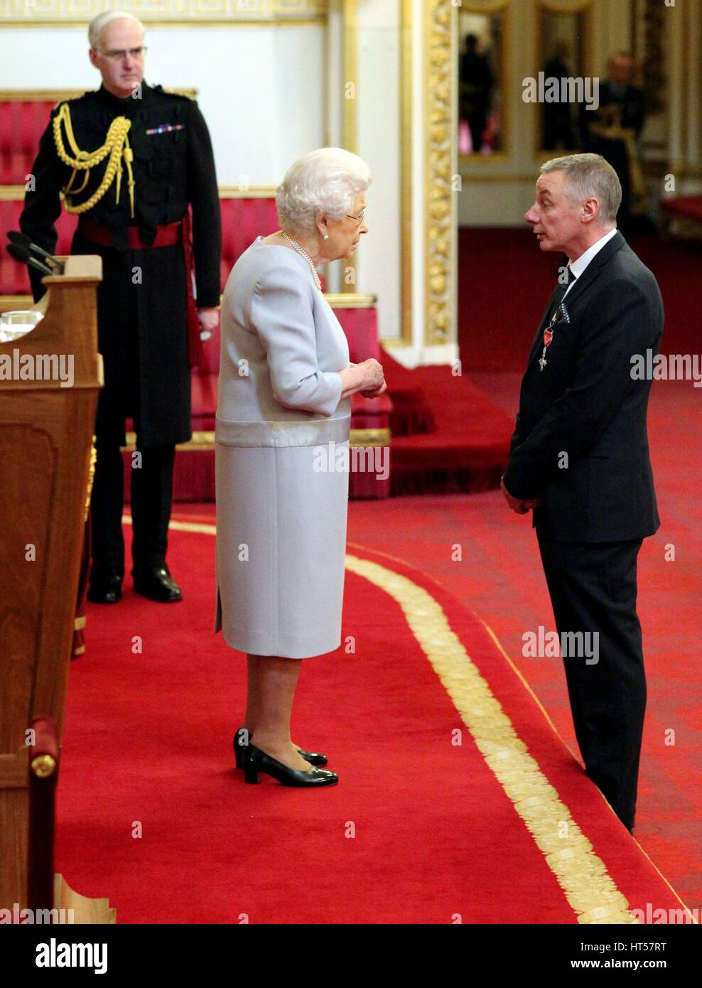 Mr. Huw Jones from Merthyr Tydfil is made an MBE (Member of the Order ...