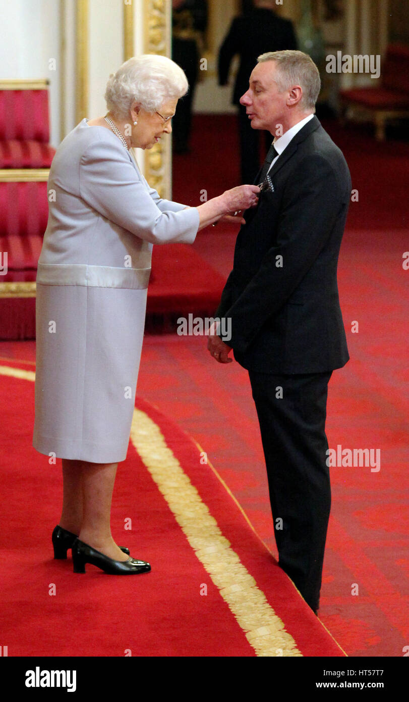 Mr. Huw Jones from Merthyr Tydfil is made an MBE (Member of the Order ...