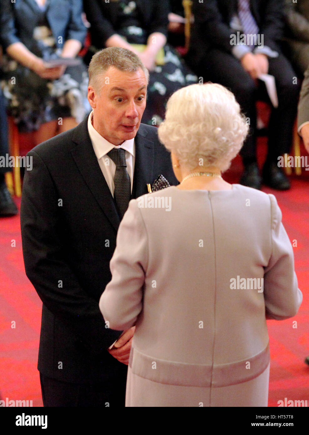 Mr. Huw Jones from Merthyr Tydfil is made an MBE (Member of the Order ...