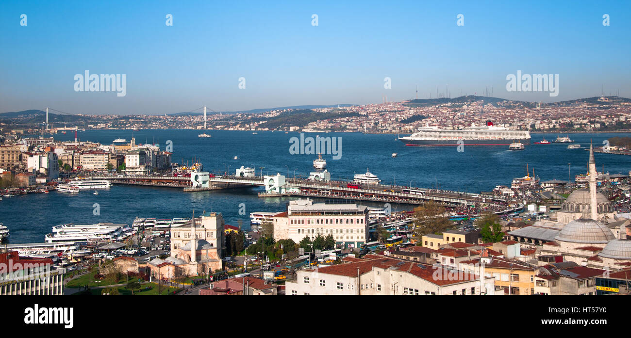 City view at Istanbul Turkey Stock Photo - Alamy