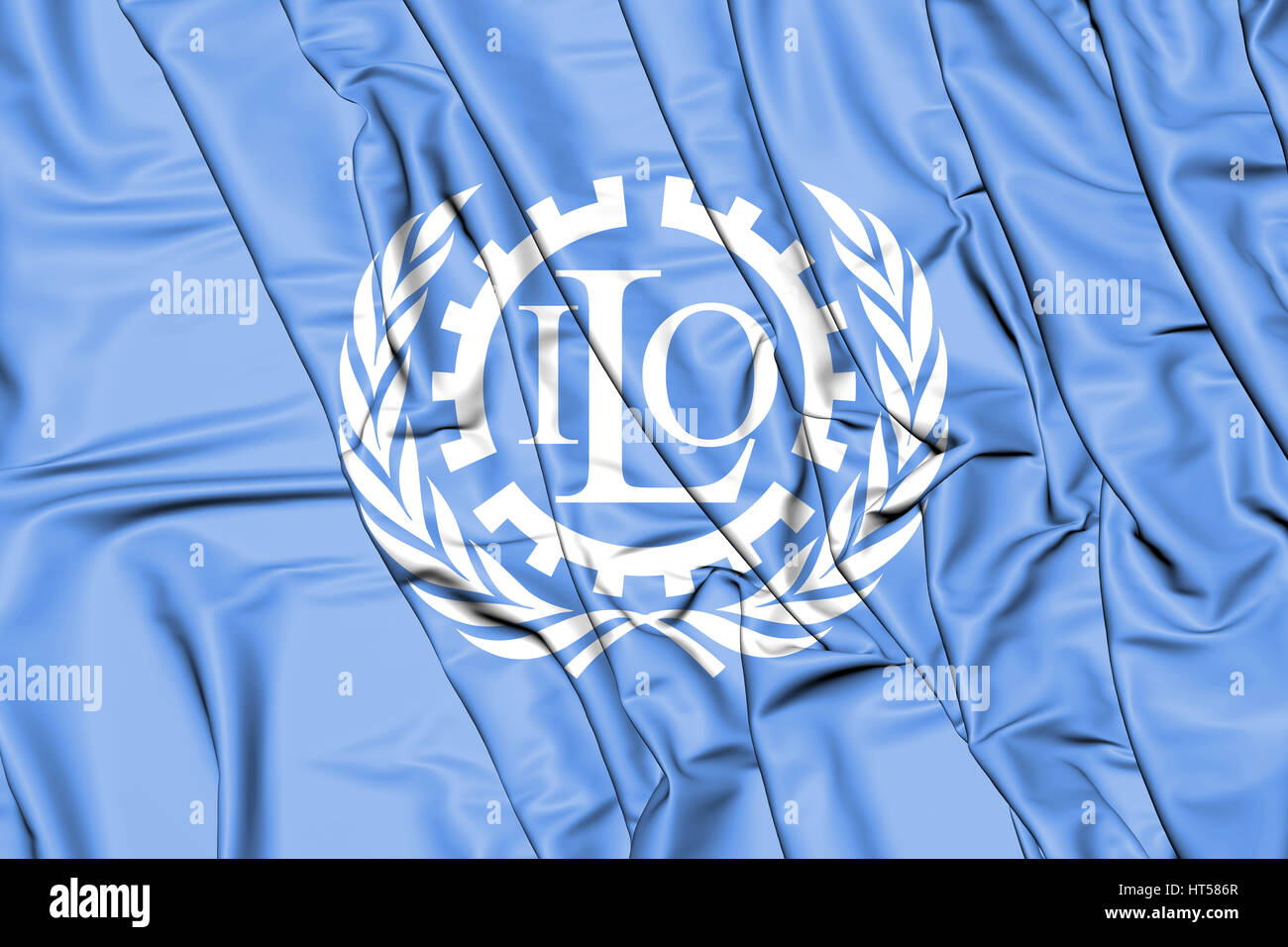 International Labour Organisation Flag