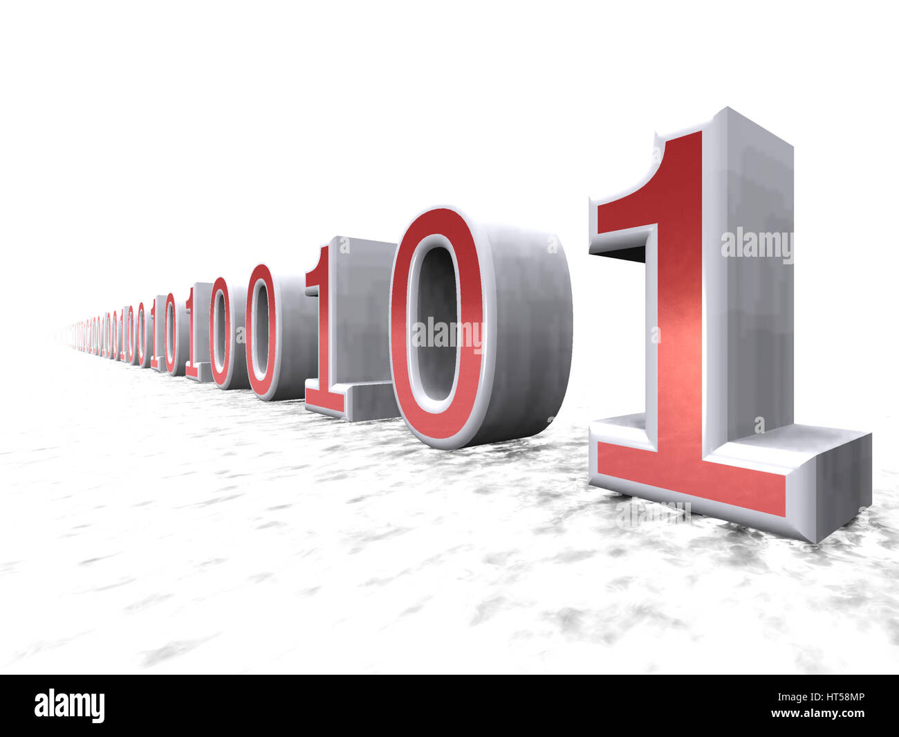 zero and one Stock Photo - Alamy