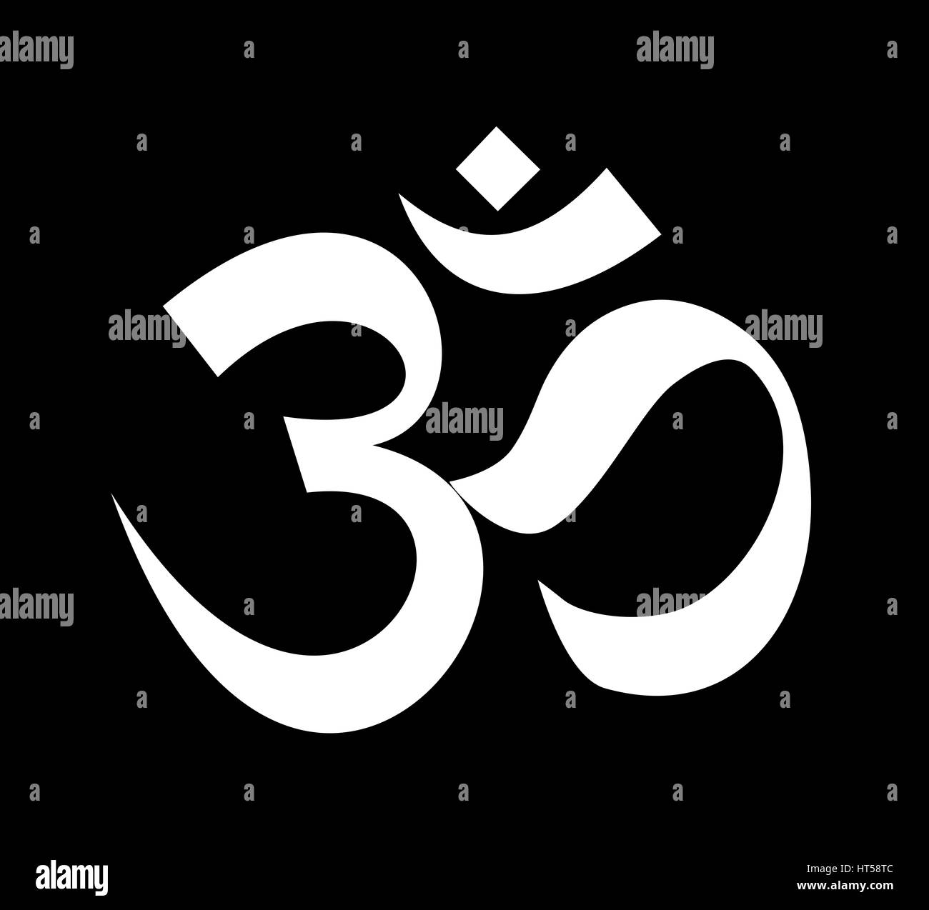 Om symbol Black and White Stock Photos & Images - Alamy
