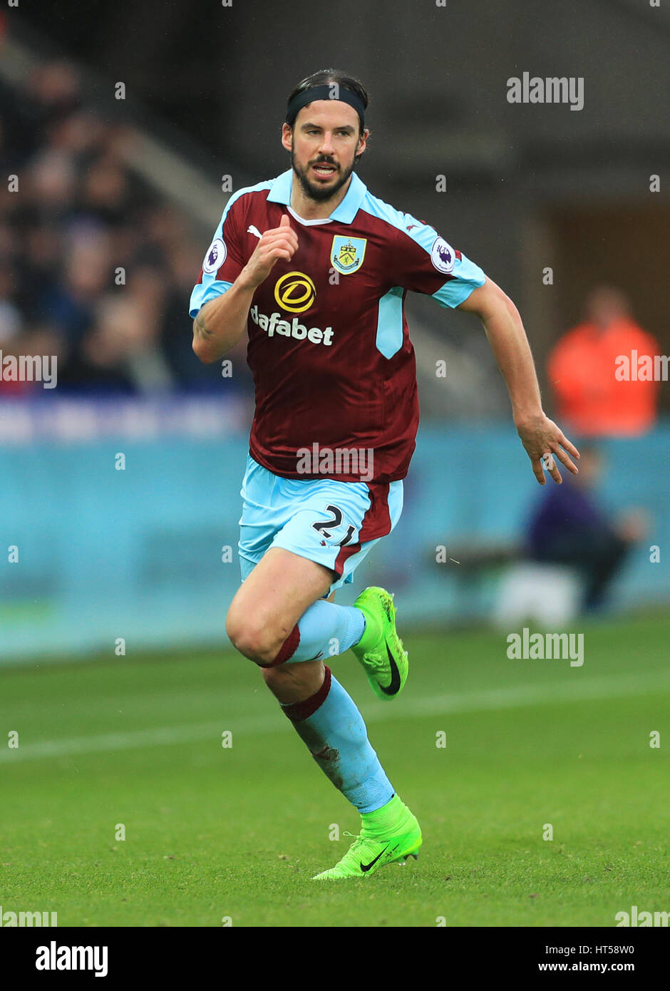 Burnley's George Boyd Stock Photo - Alamy