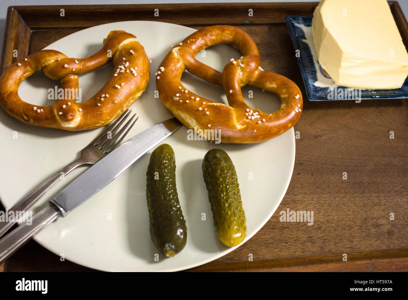 Pretzel Brezel High Resolution Stock Photography and Images - Alamy