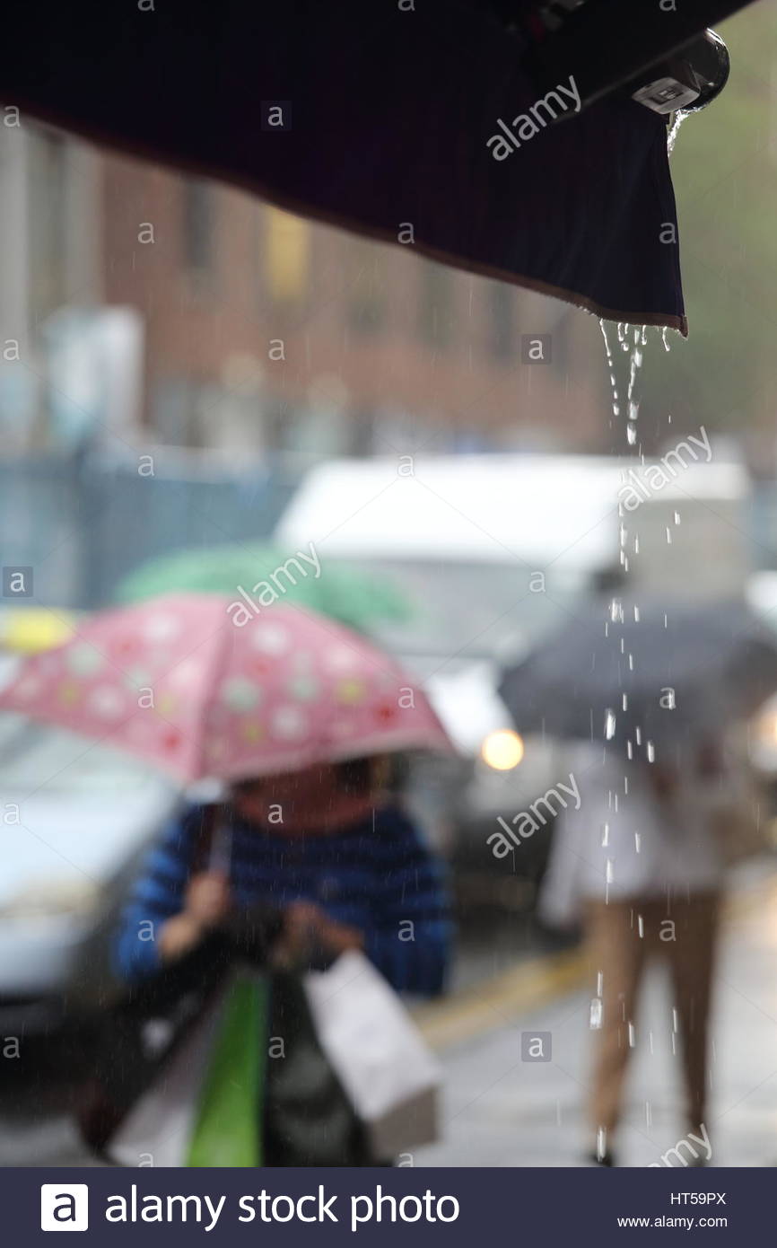 A rainy day in Dublin, Ireland Stock Photo - Alamy