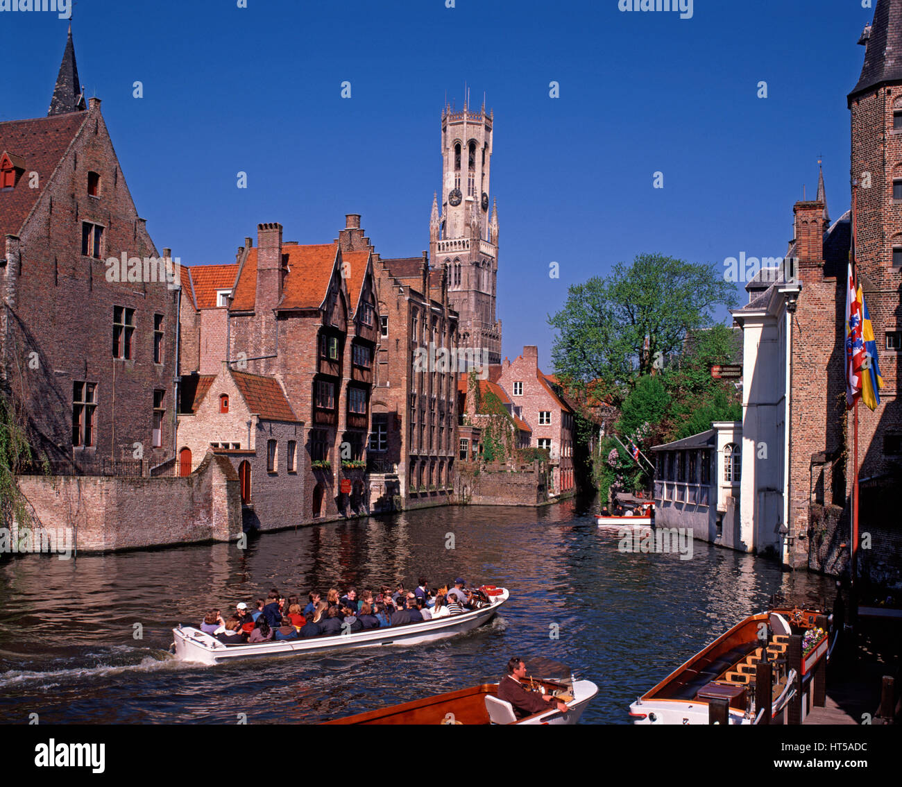 Bruges famous canals belgium hi-res stock photography and images - Alamy