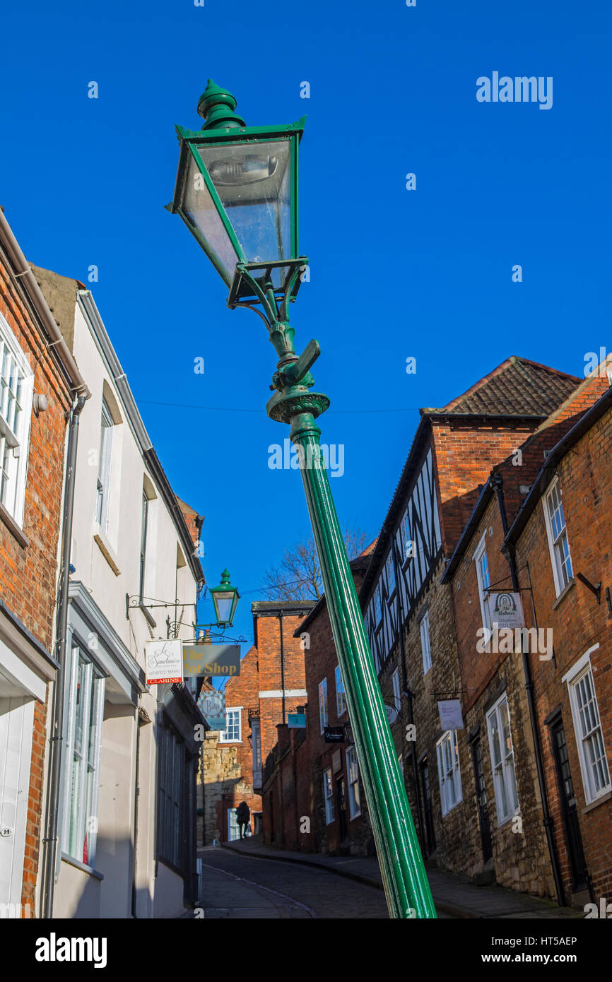 Wonky street lamp hi-res stock photography and images - Alamy
