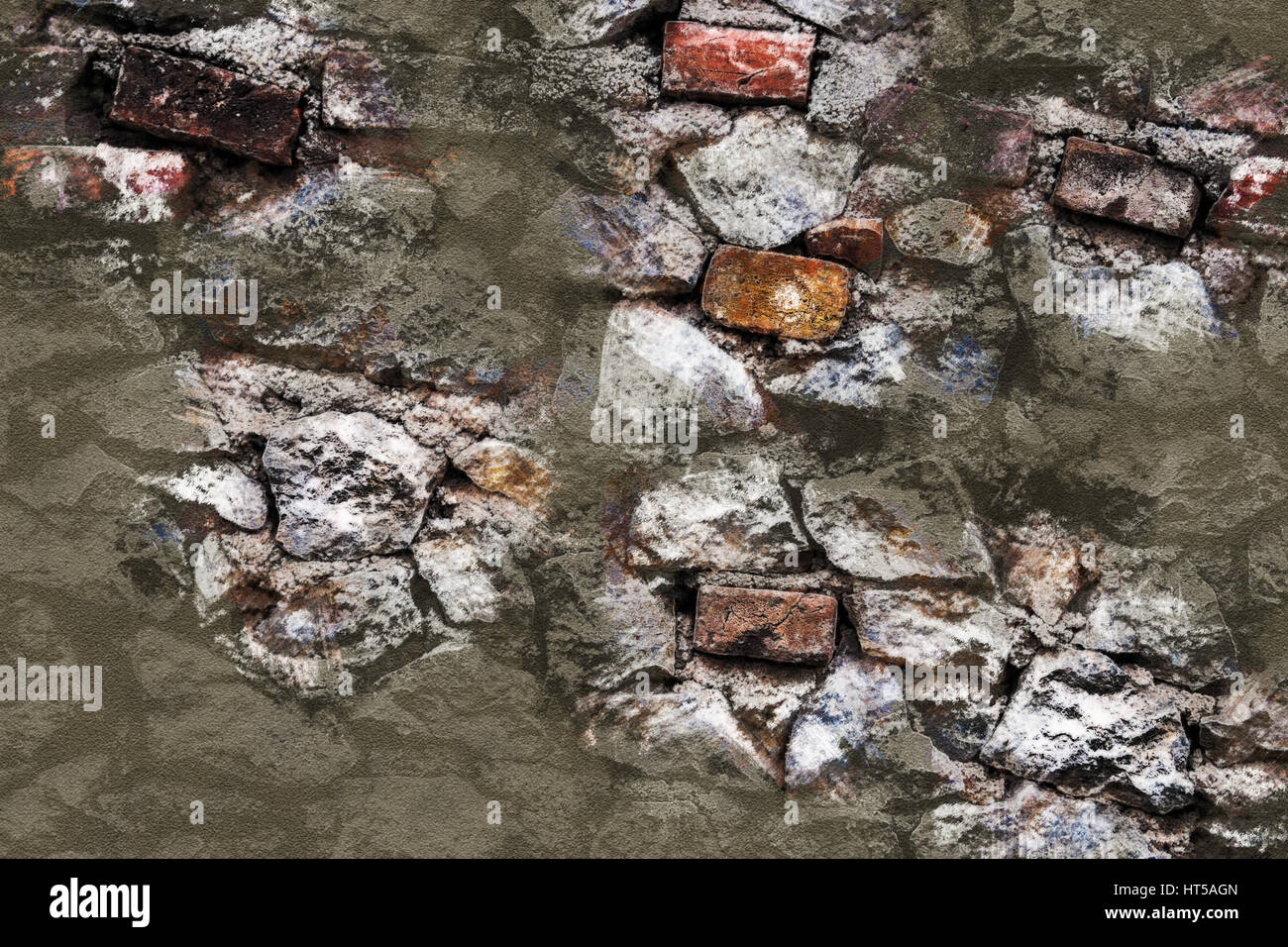 Brick wall. Abstract background with bricks. Texture for different ...