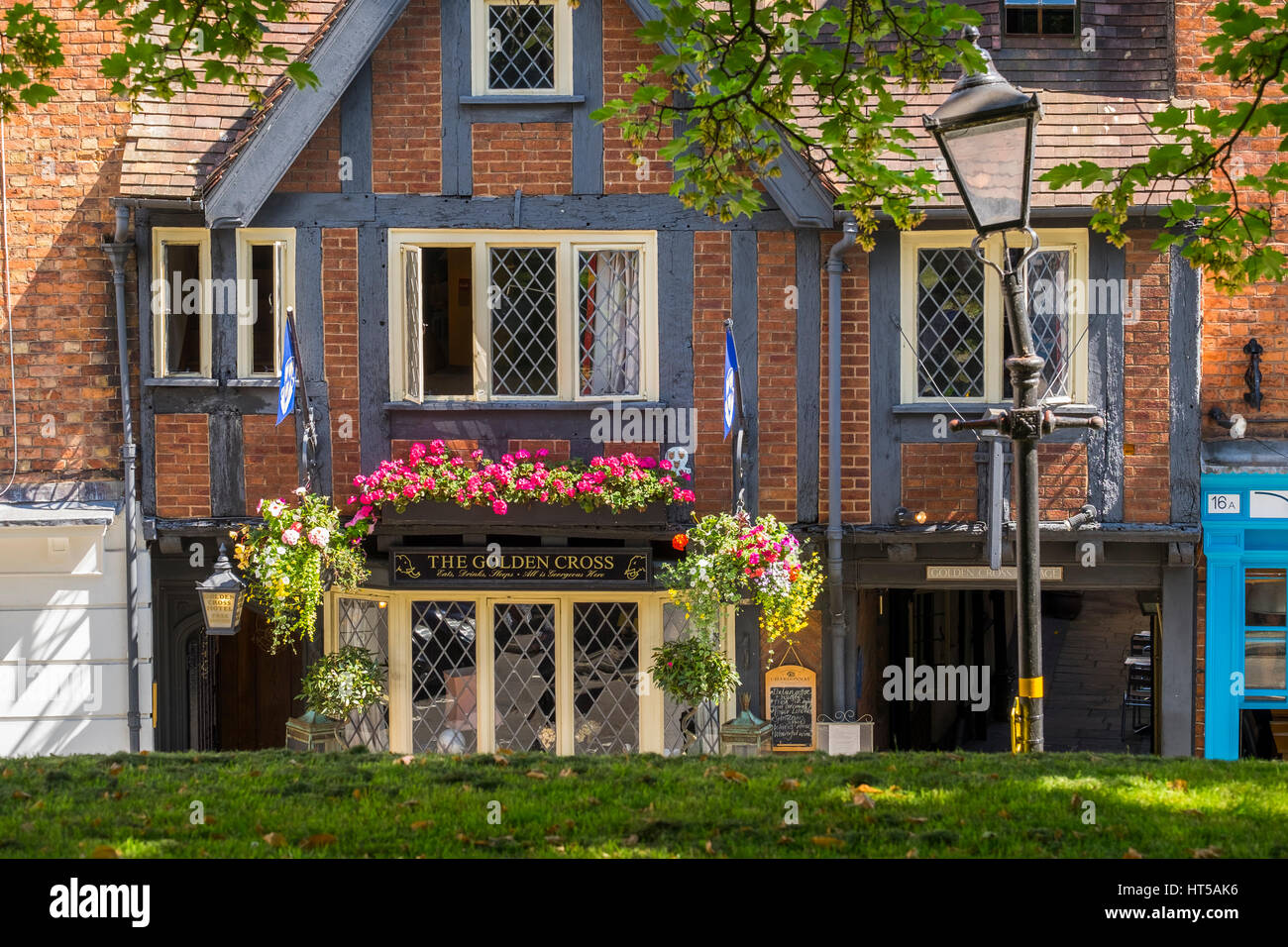 The Golden Cross hotel and restaurant, Shrewsbury, Shropshire, England ...